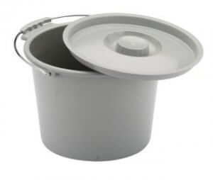 Nova Replacement Commode Bucket w/Lid | SD Homecare Supplies