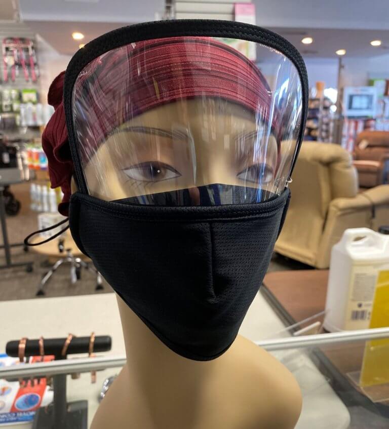 Go Mask Reusable Face Mask with Eye Shield | SD Homecare Supplies